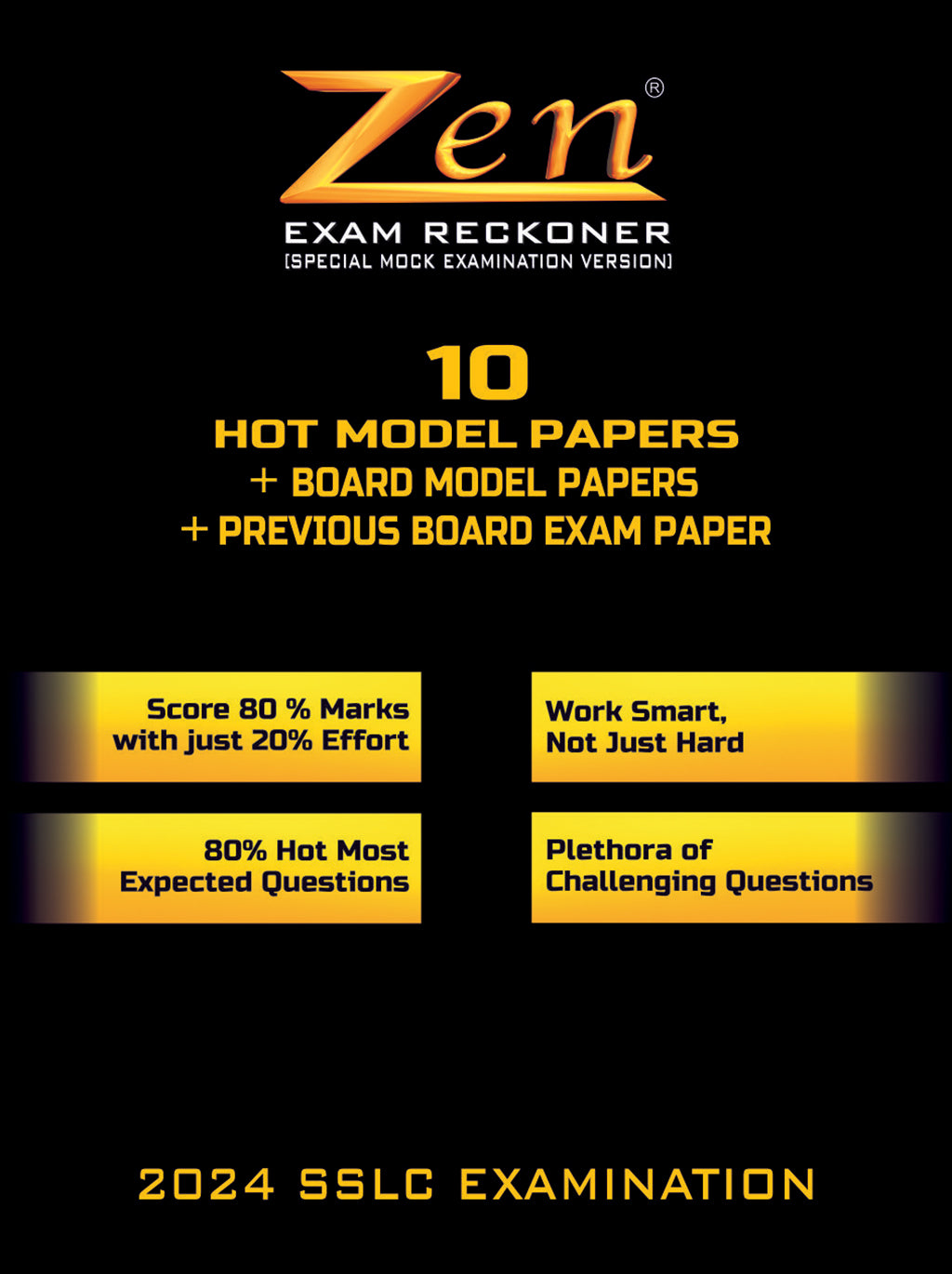 Zen SSLC Social Science Exam Reckoner 2024 – zenstudents